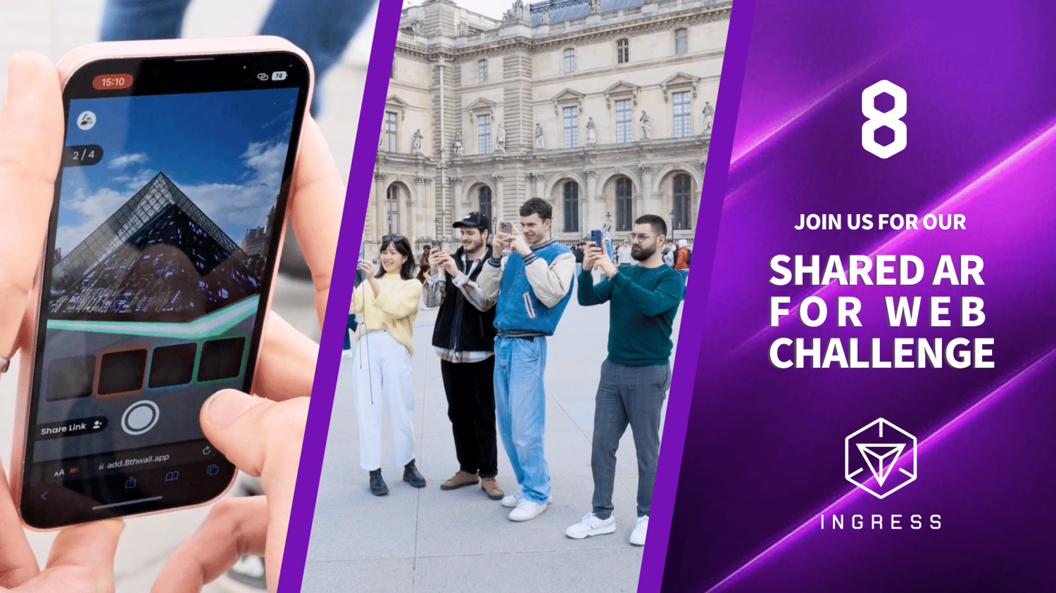 Introducing the Ingress Shared AR Challenge | 8th Wall